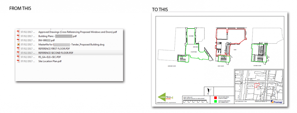 Creating plans from your drawings... | Lease Plans Online